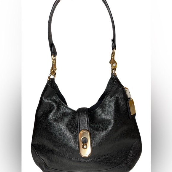 Coach | Bags | Coach Leather Pebbled Amber Hobo Bag | Poshmark